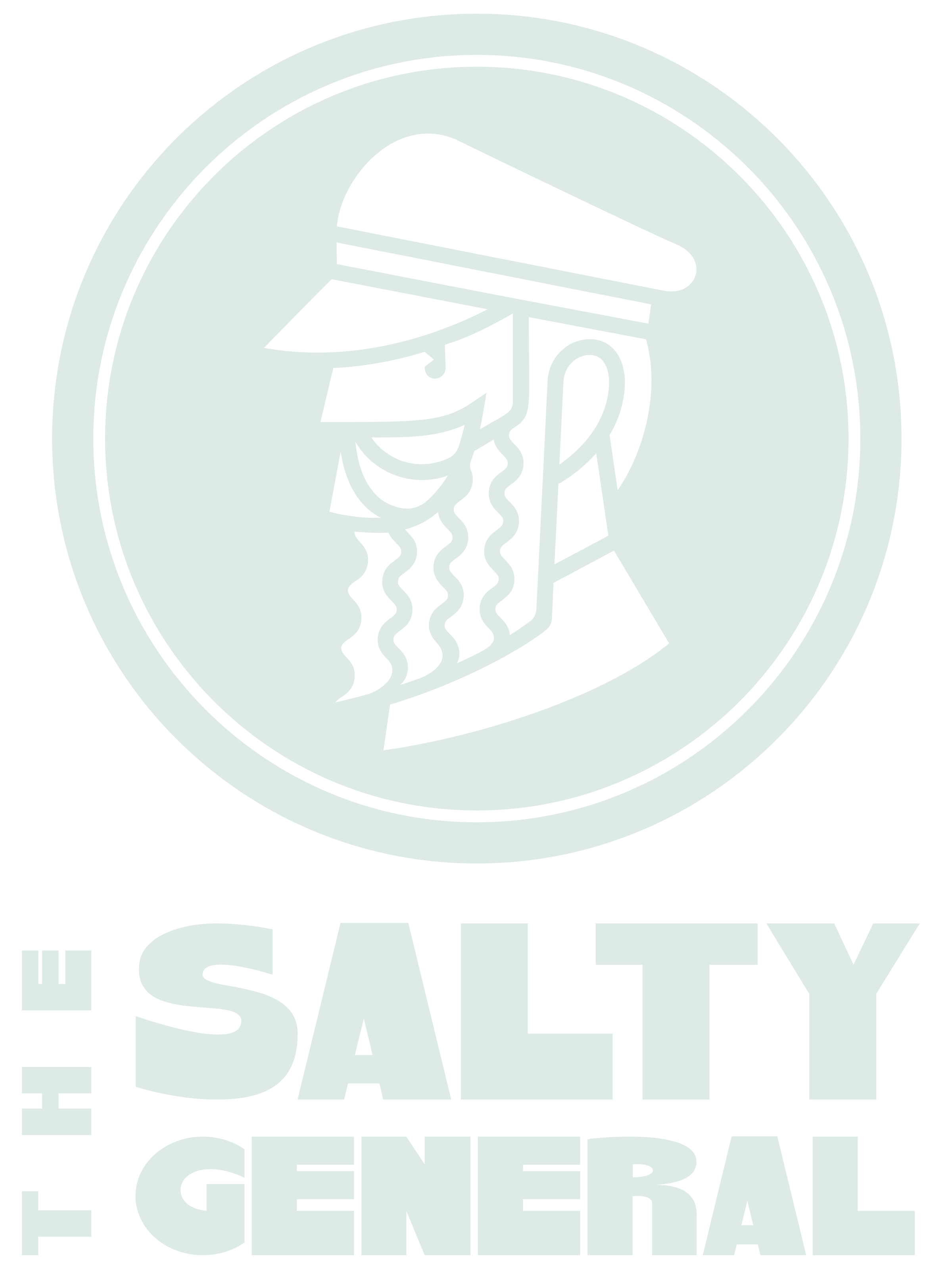 The Salty General logo